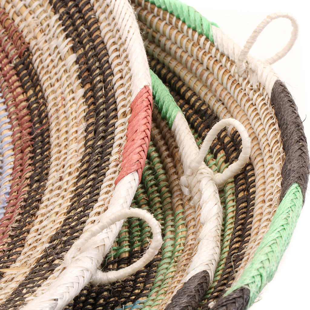 Coil Weave Bowl - Fair Trade African basket from Cameroon