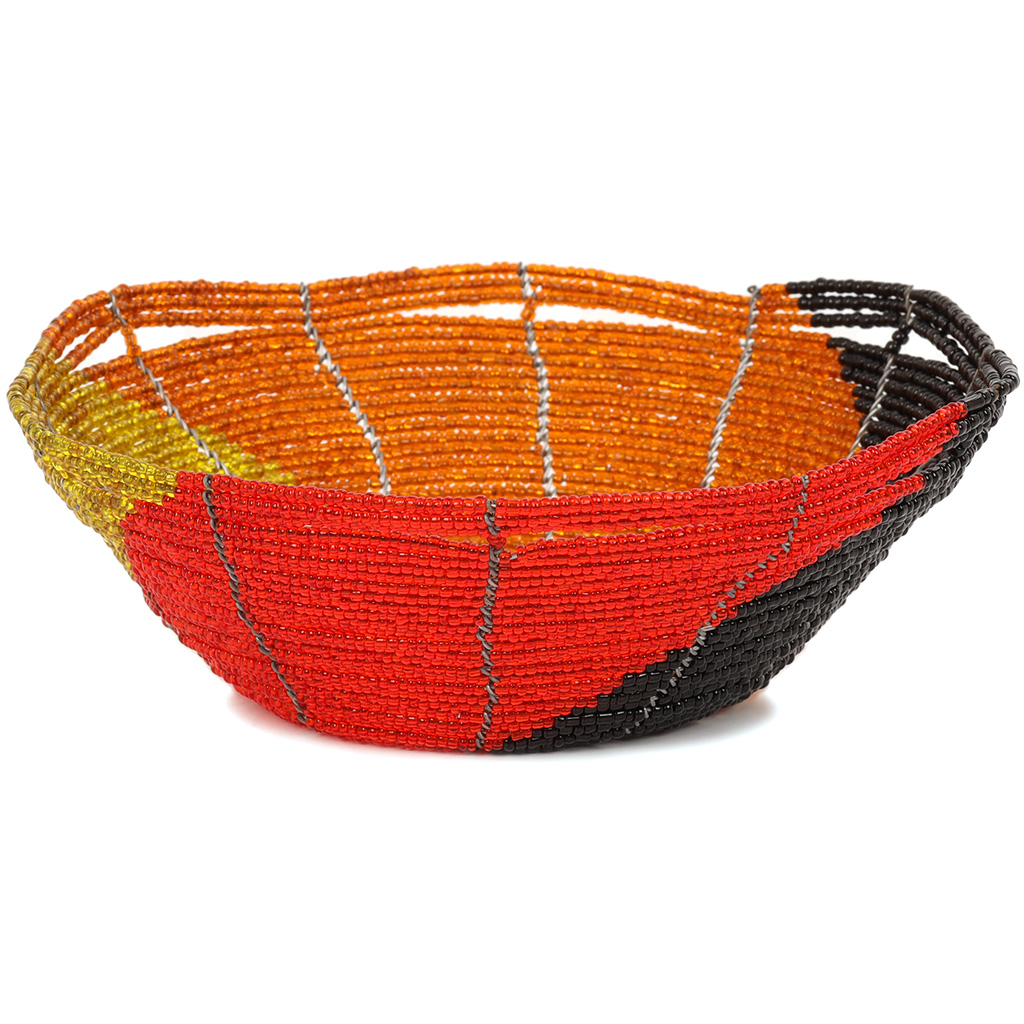 Kenya Beaded Wire Baskets | Fair Trade African baskets