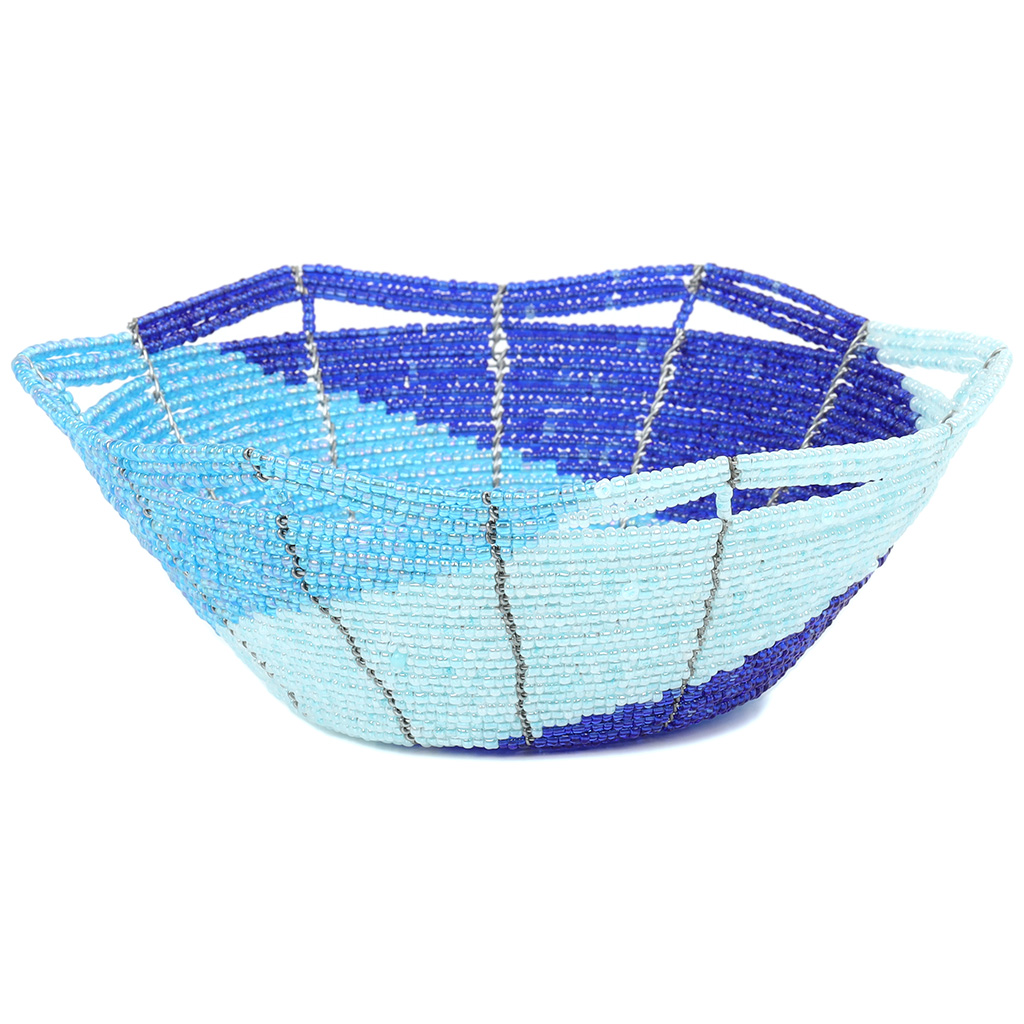 Kenya Beaded Wire Baskets | Fair Trade African baskets
