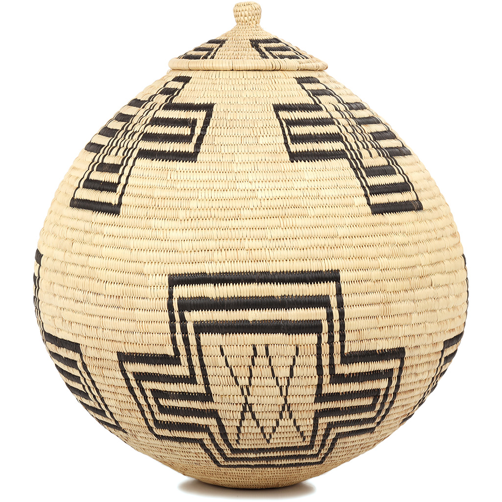 Ukhamba - Fair Trade Zulu Ilala Palm African Basket