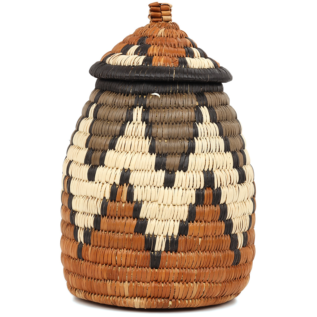 Ukhamba - Fair Trade Zulu Ilala Palm African Basket