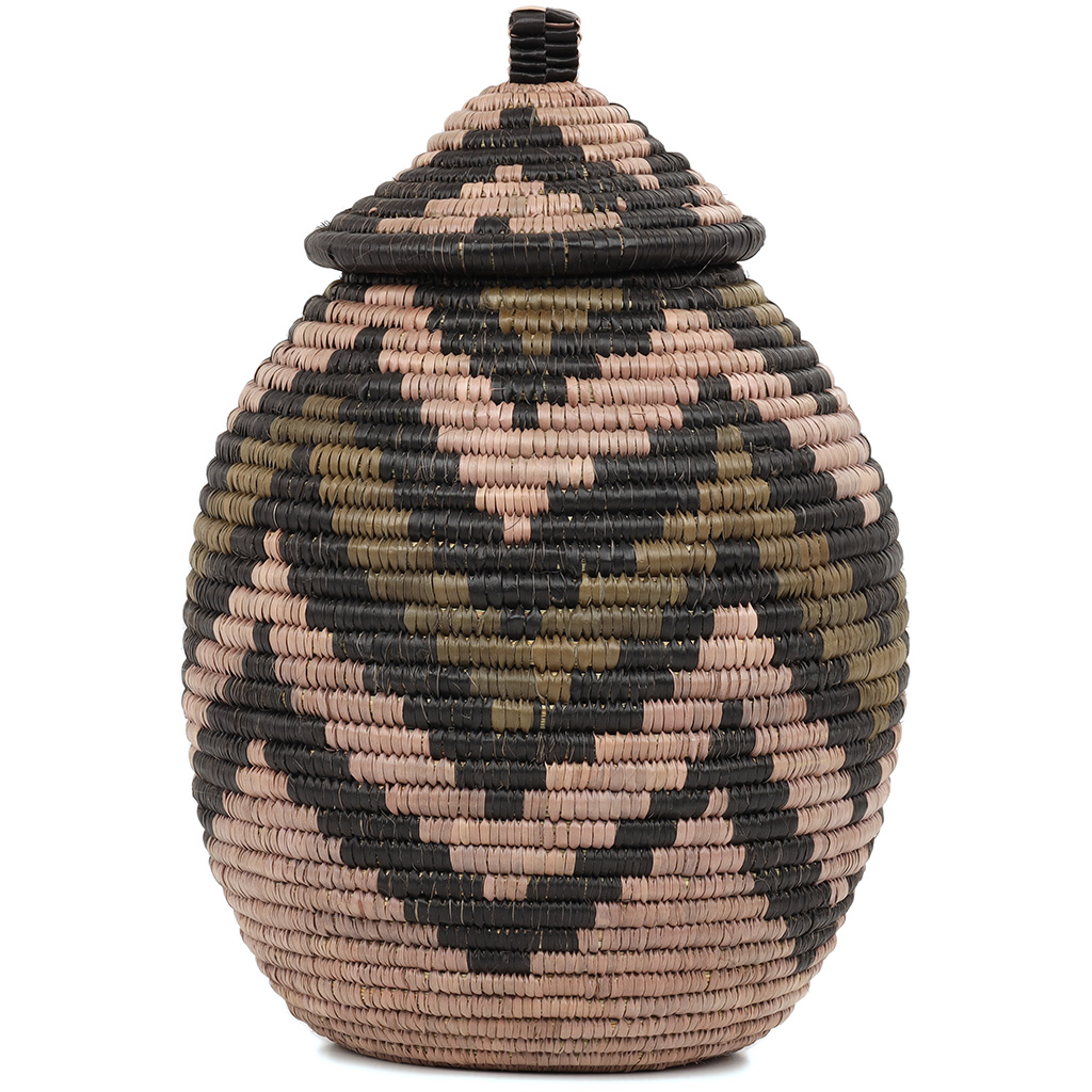 Ukhamba - Fair Trade Zulu Ilala Palm African Basket