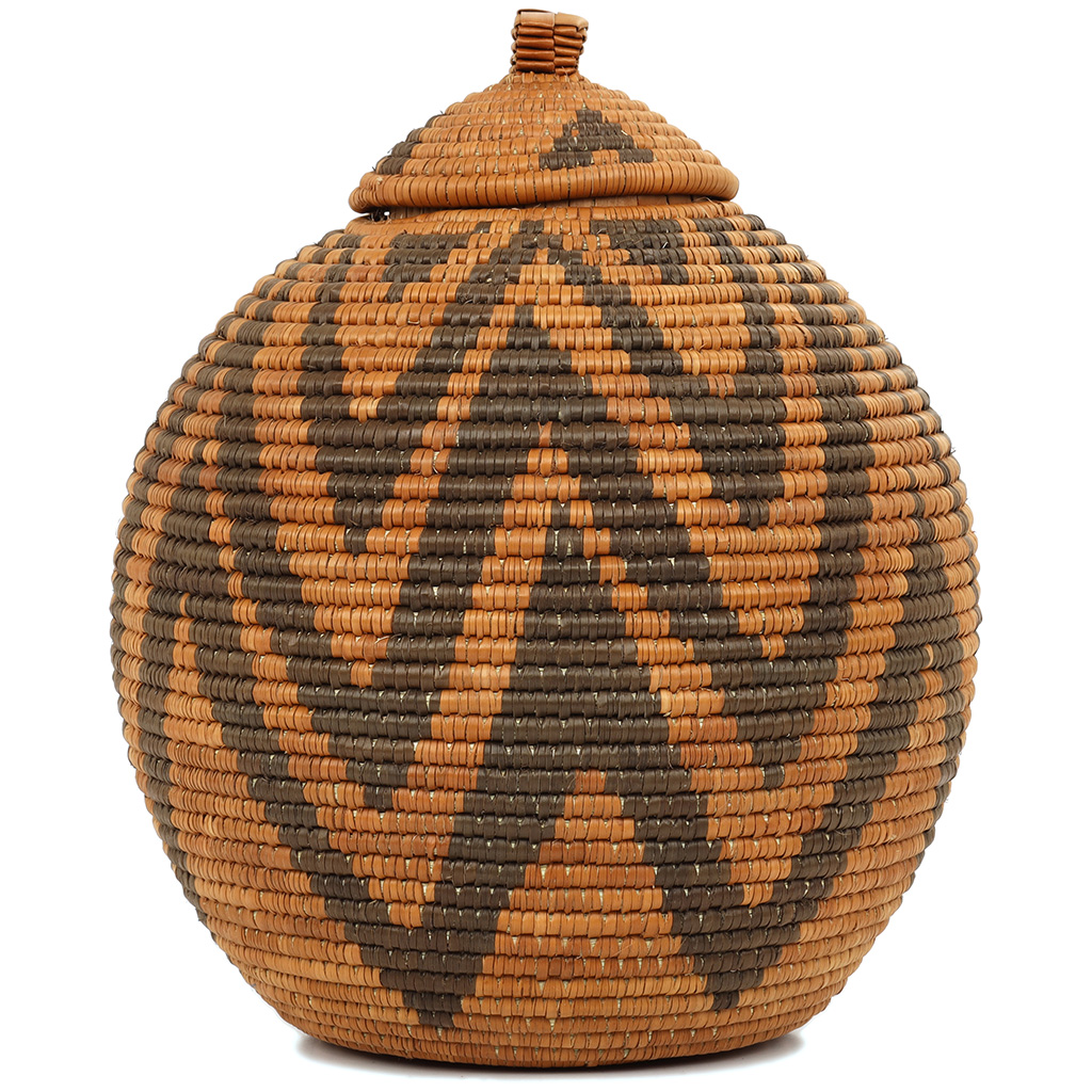 Ukhamba - Fair Trade Zulu Ilala Palm African Basket